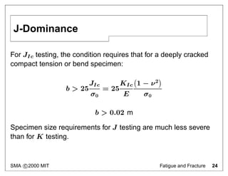 Elastic plastic fracture mechanics | PDF