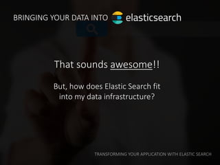 Transforming your application with Elasticsearch | PPTX