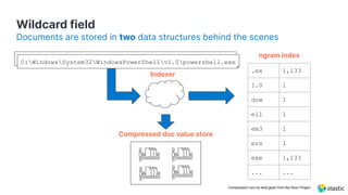 Elasticsearch: Introducing the wildcard field | PDF