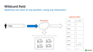 Elasticsearch: Introducing the wildcard field | PDF