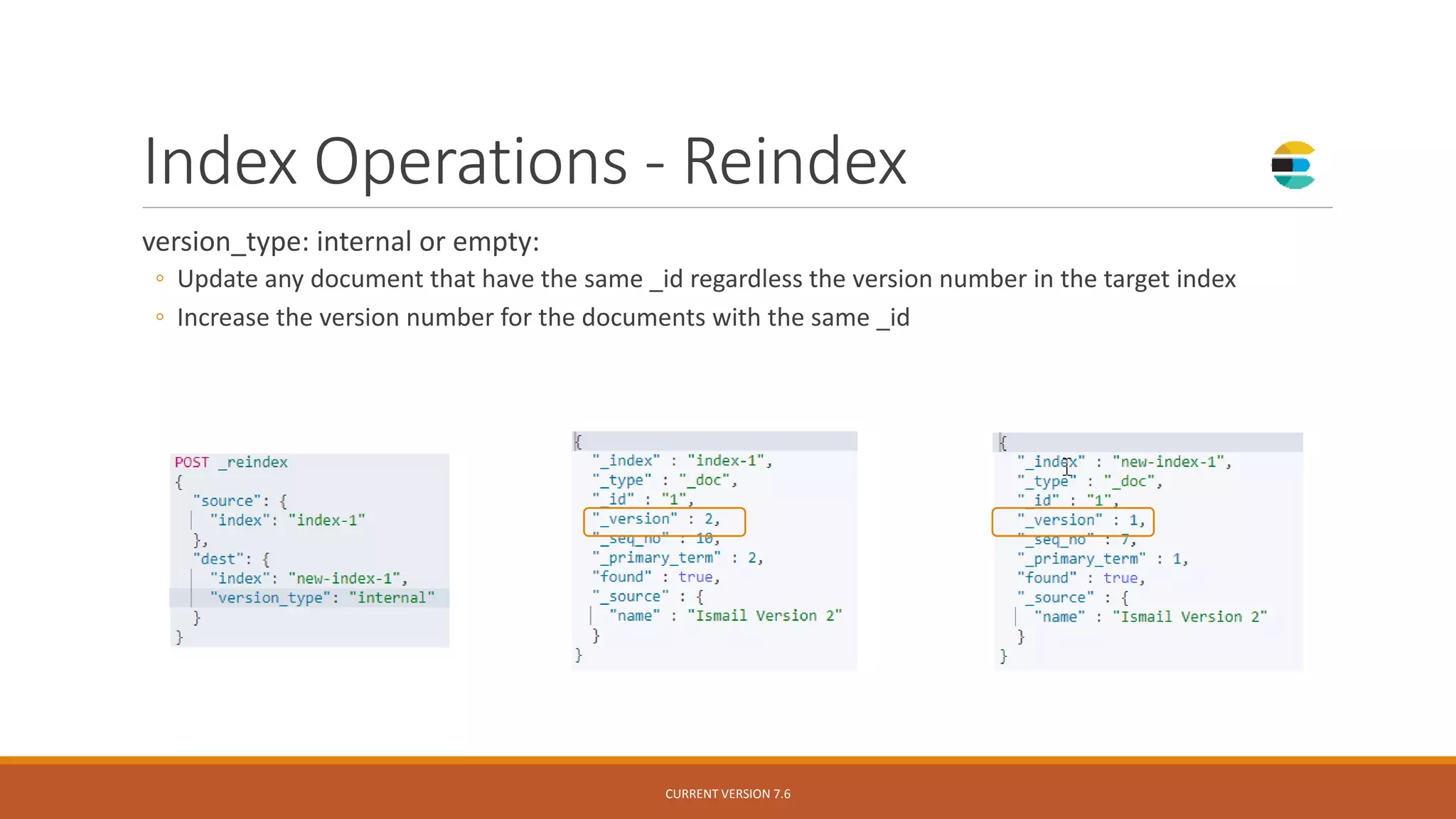 Elastic 101 index operations | PPTX | Databases | Computer Software and Applications