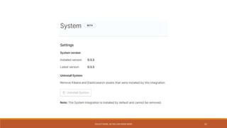 Elastic 101 ingest manager | PPTX | Databases | Computer Software and Applications