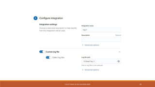 Elastic 101 ingest manager | PPTX | Databases | Computer Software and Applications
