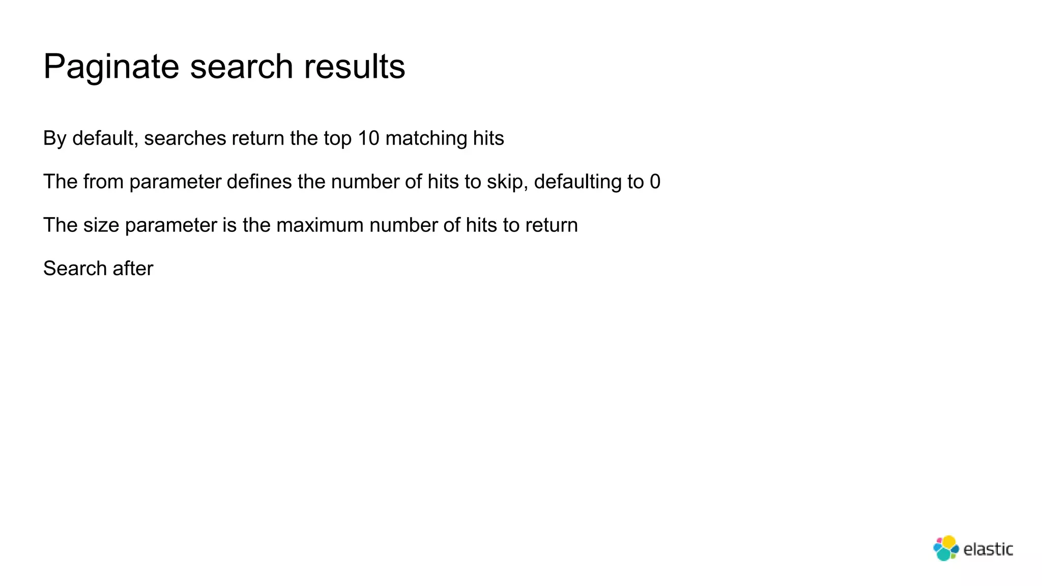 Introduction to Elasticsearch | PPTX | Search | Internet