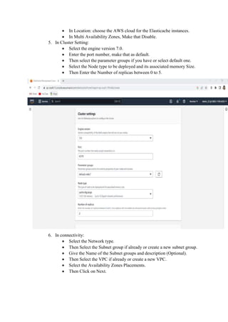 Elasticache Lab Report.docx