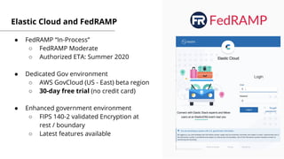 Elastic Cloud and FedRAMP | PPT