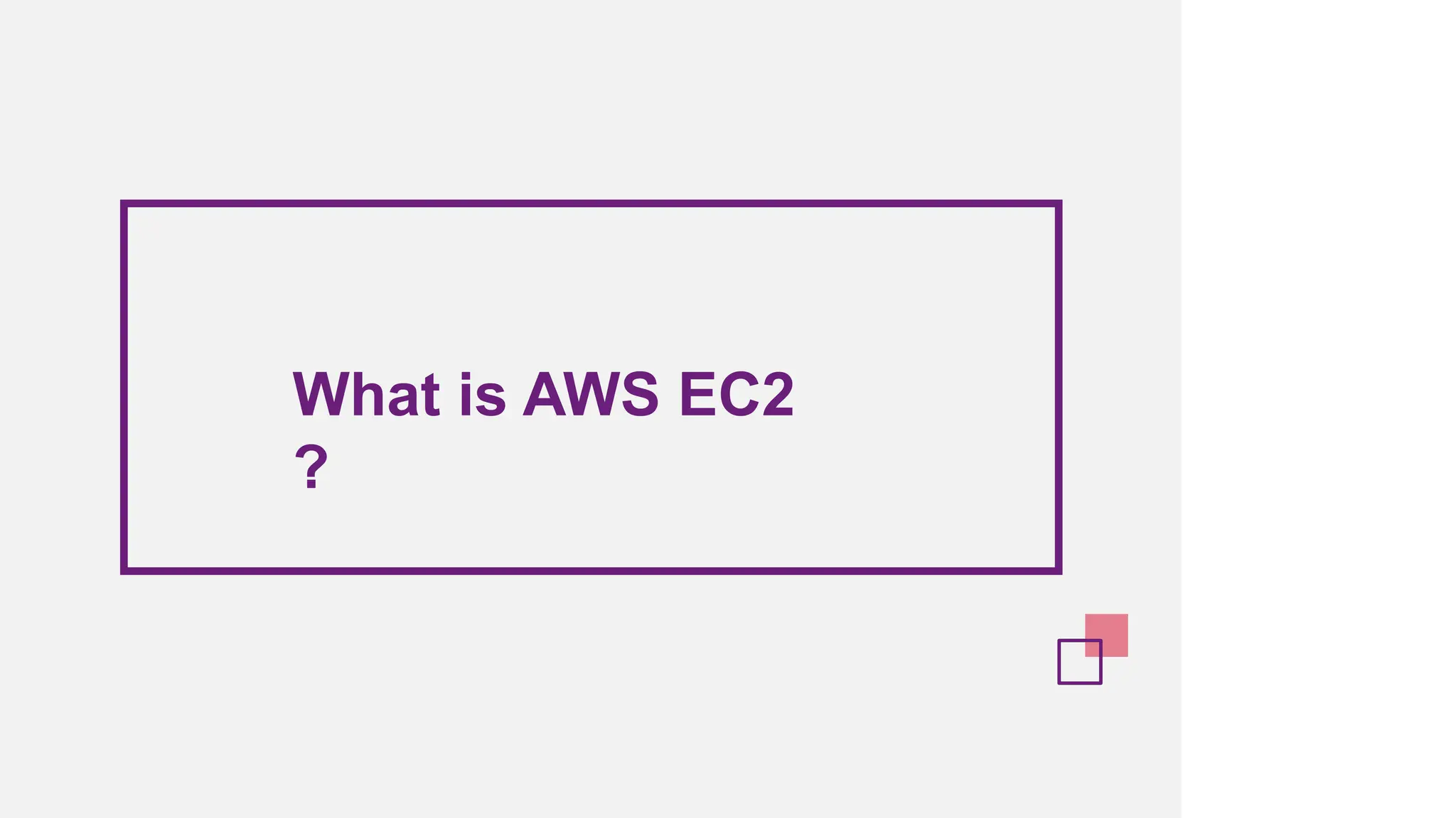 Elastic Compute Cloud (EC2) on AWS Presentation | PPTX