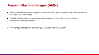 Elastic Compute Cloud (EC2) on AWS Presentation | PPTX