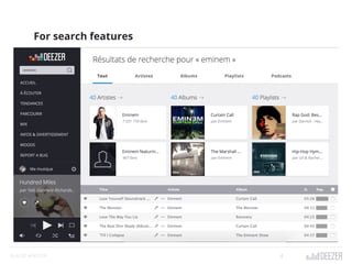 Elastic @Deezer | PDF | Search | Internet