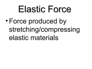 Elastic Force Pictures