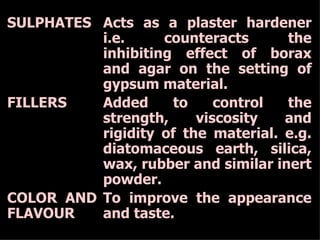 Elastic impression materials | PPT
