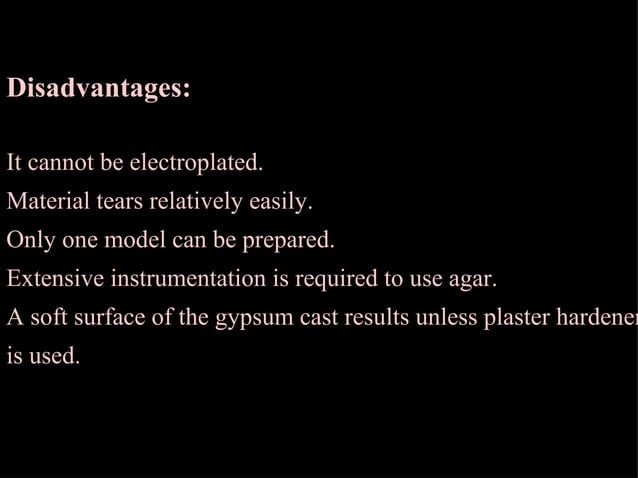 Elastic impression materials | PPT | Oral care | Personal Care
