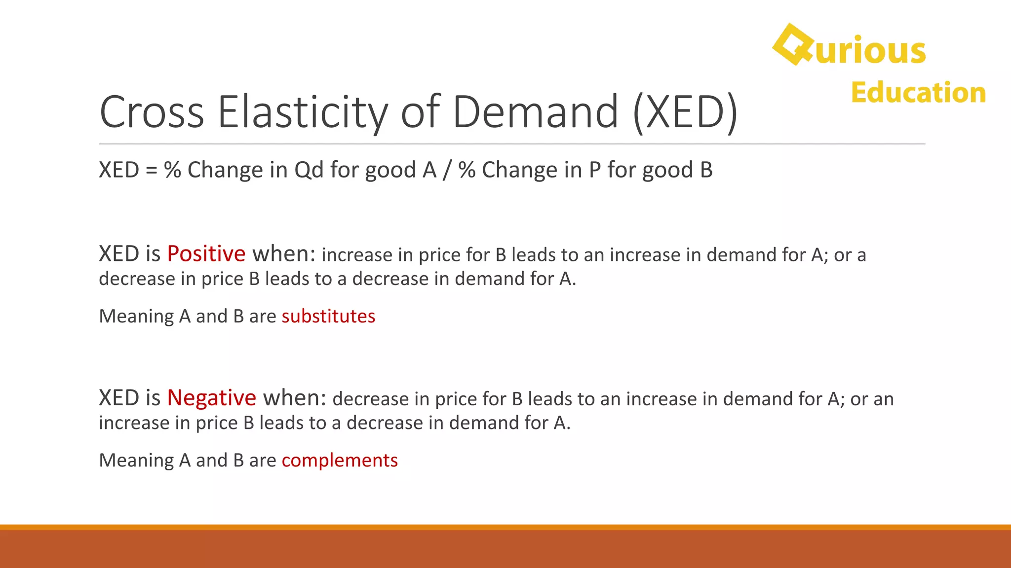 Elasticities Notes - A-level & IB Economics | PDF