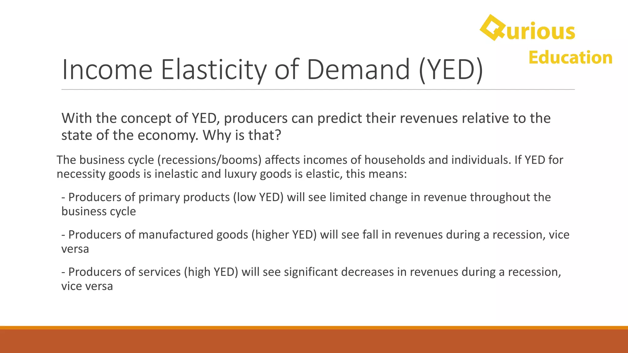 Elasticities Notes - A-level & IB Economics | PDF