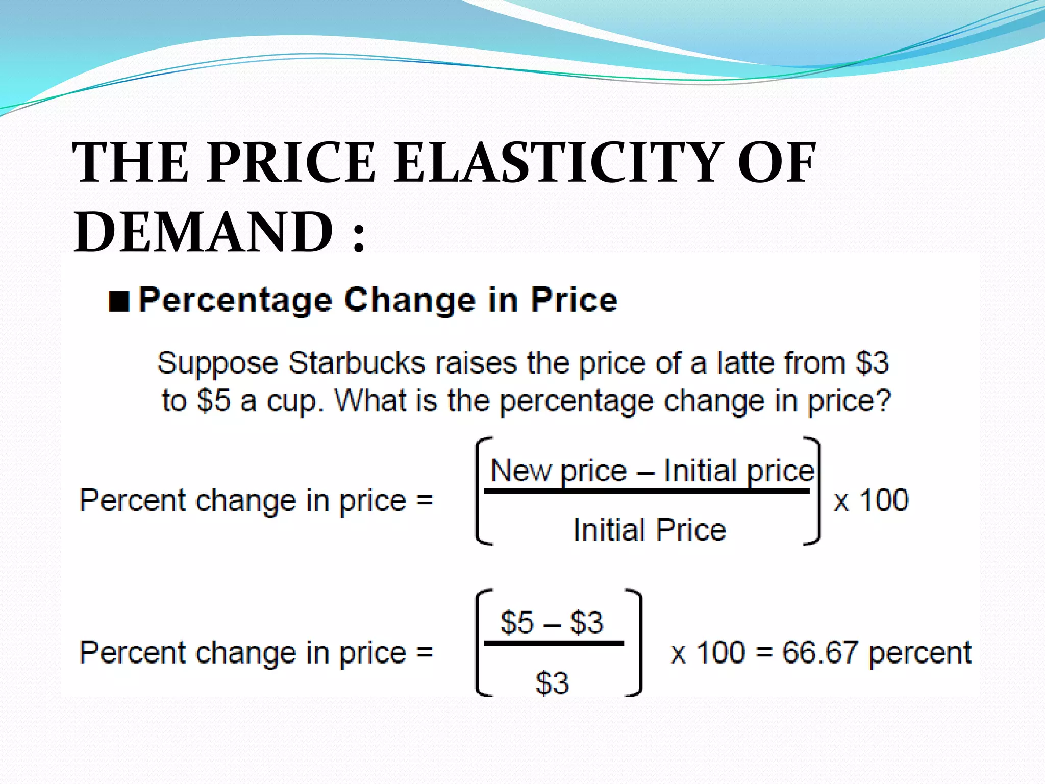 Elasticities of demand and supply | PPT