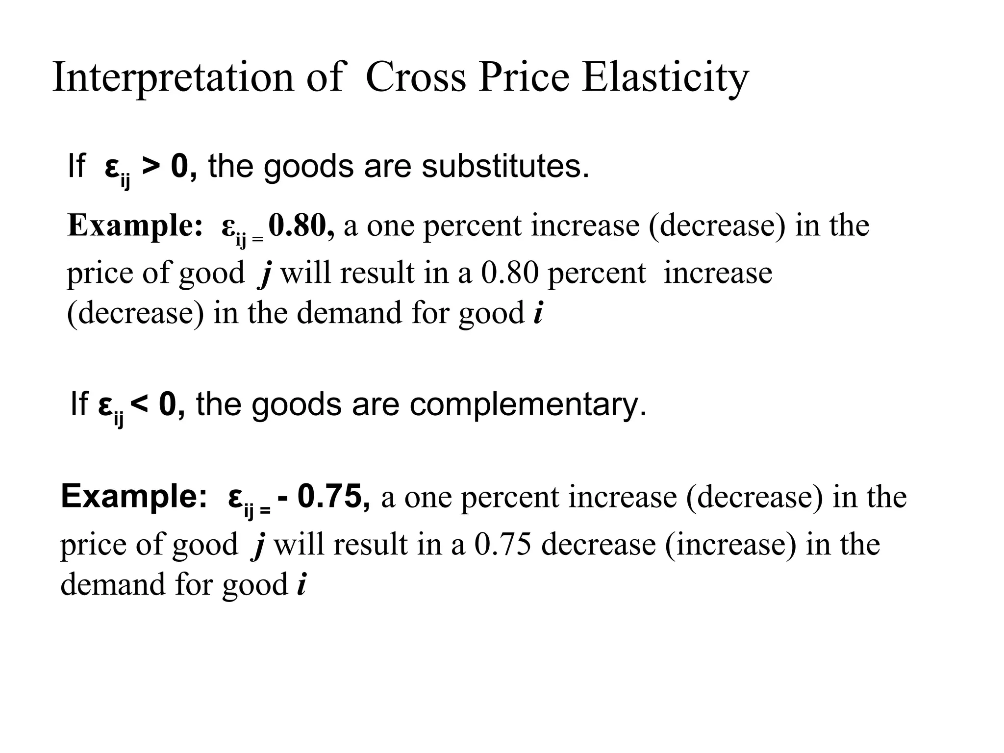 Elasticities of Demand and Supply and Application | PPT