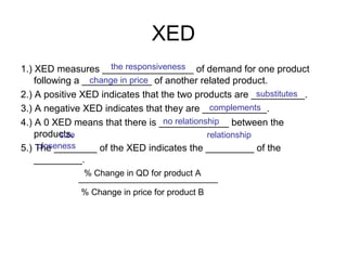 OCR Economics AS - F581 - Elasticity | PPT