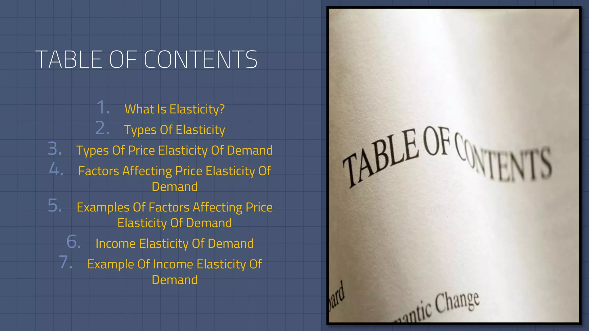 The Concept Of Elasticity In Economics | PPTX