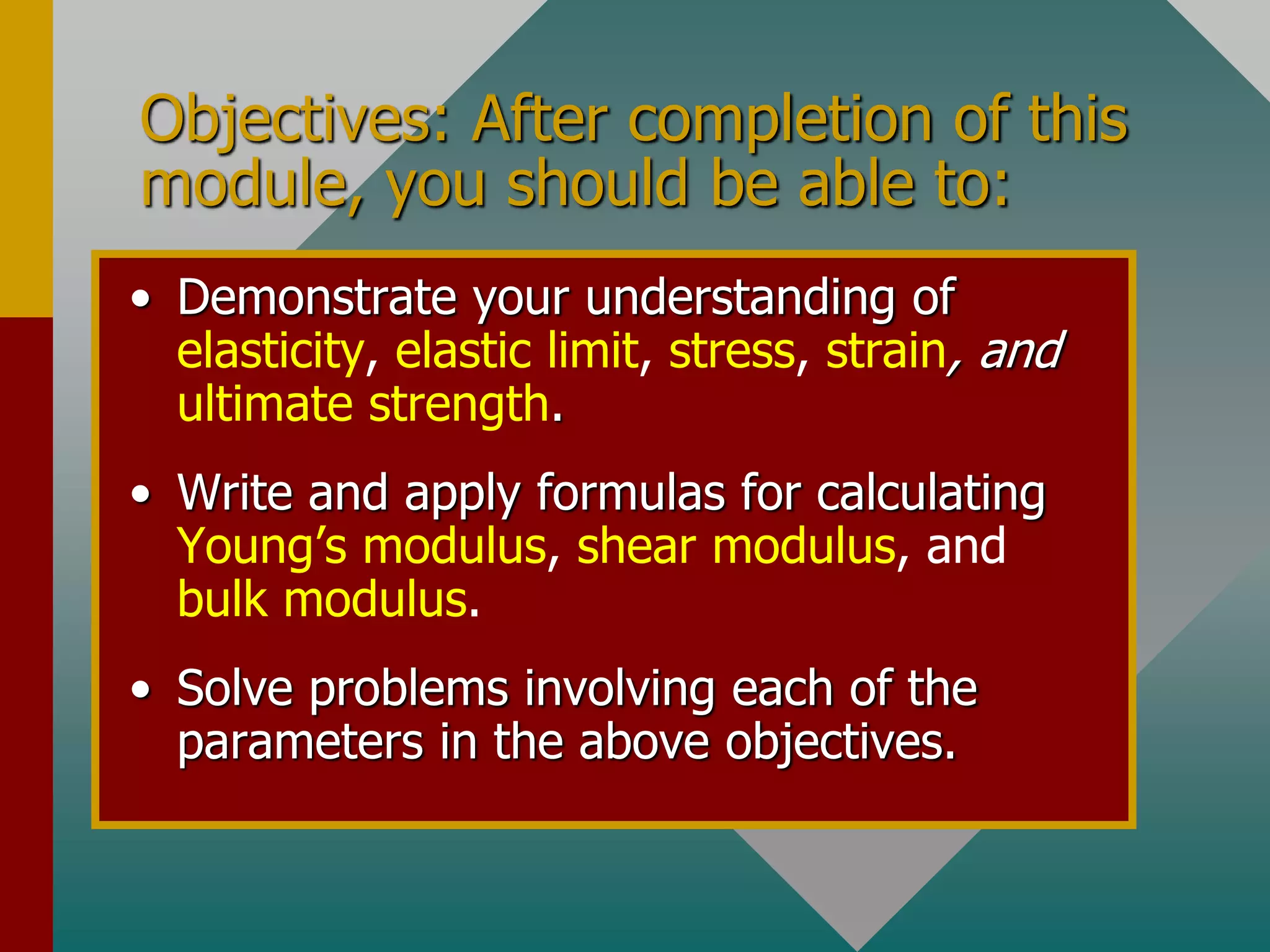 Elasticity | PPT