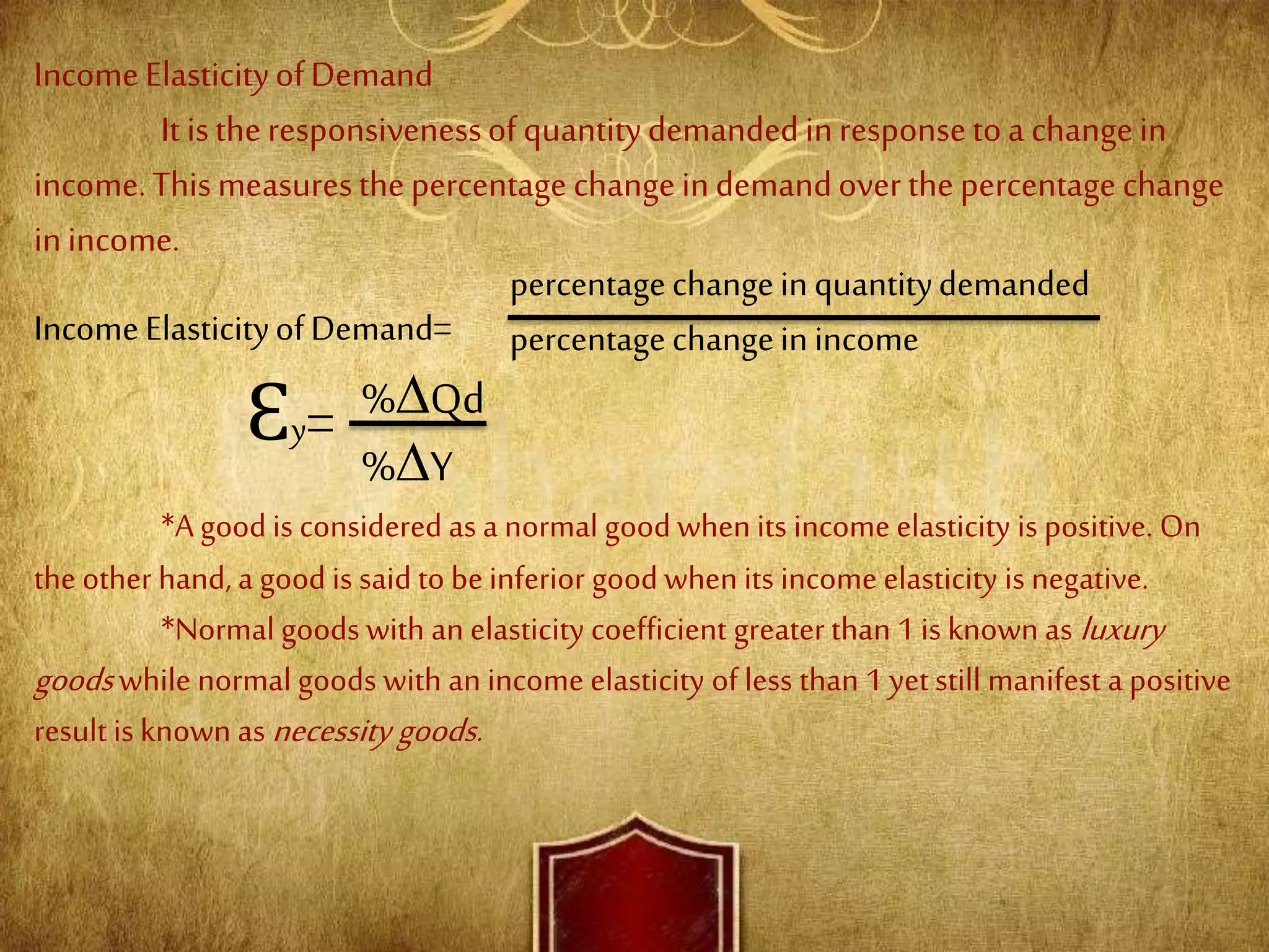 Concept of Elasticity | PPTX