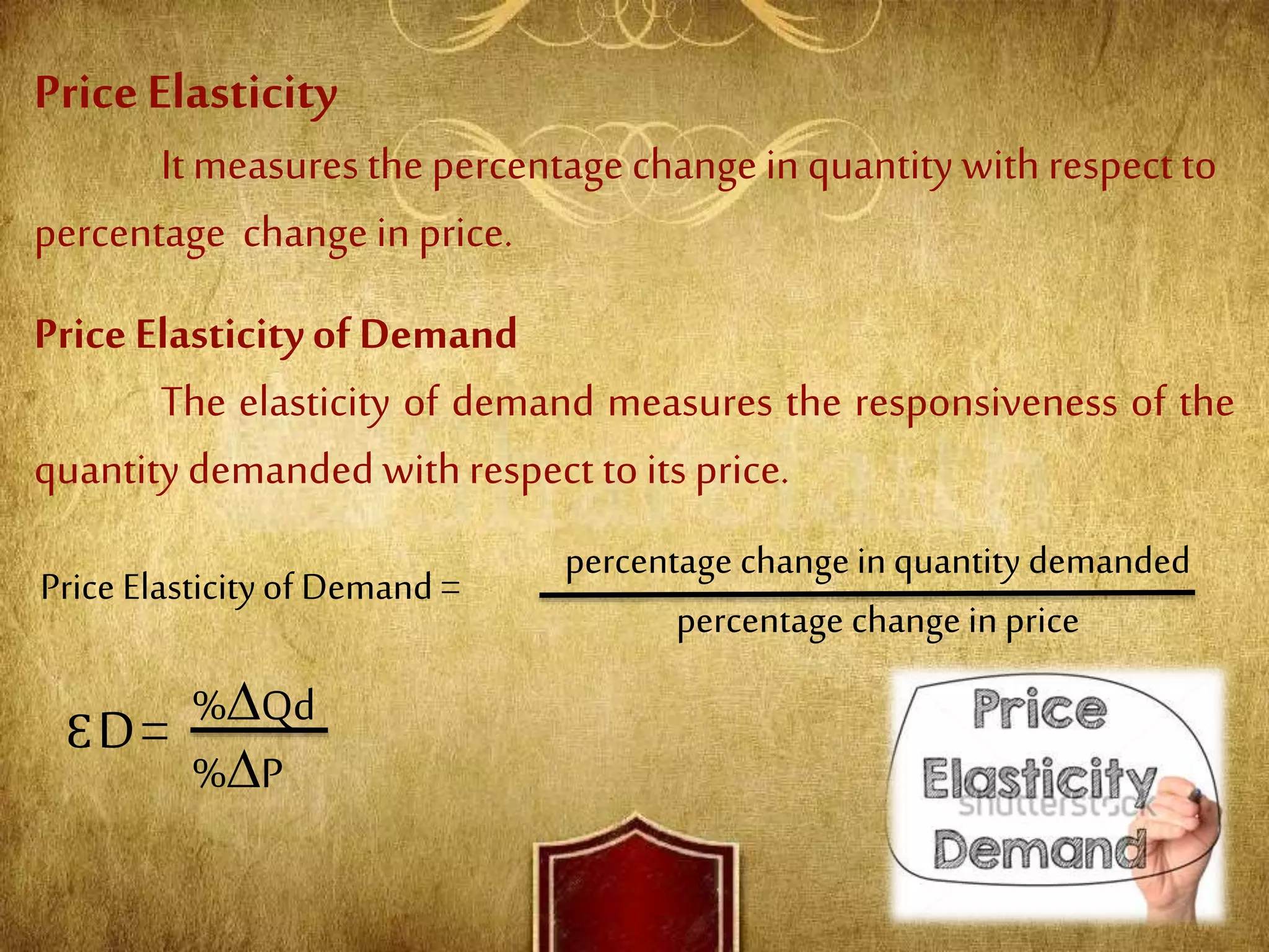 Concept of Elasticity | PPTX