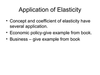 Elasticity 2 | PPT