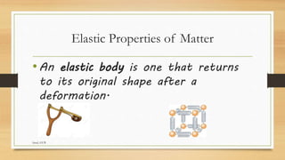Elasticity | PPTX