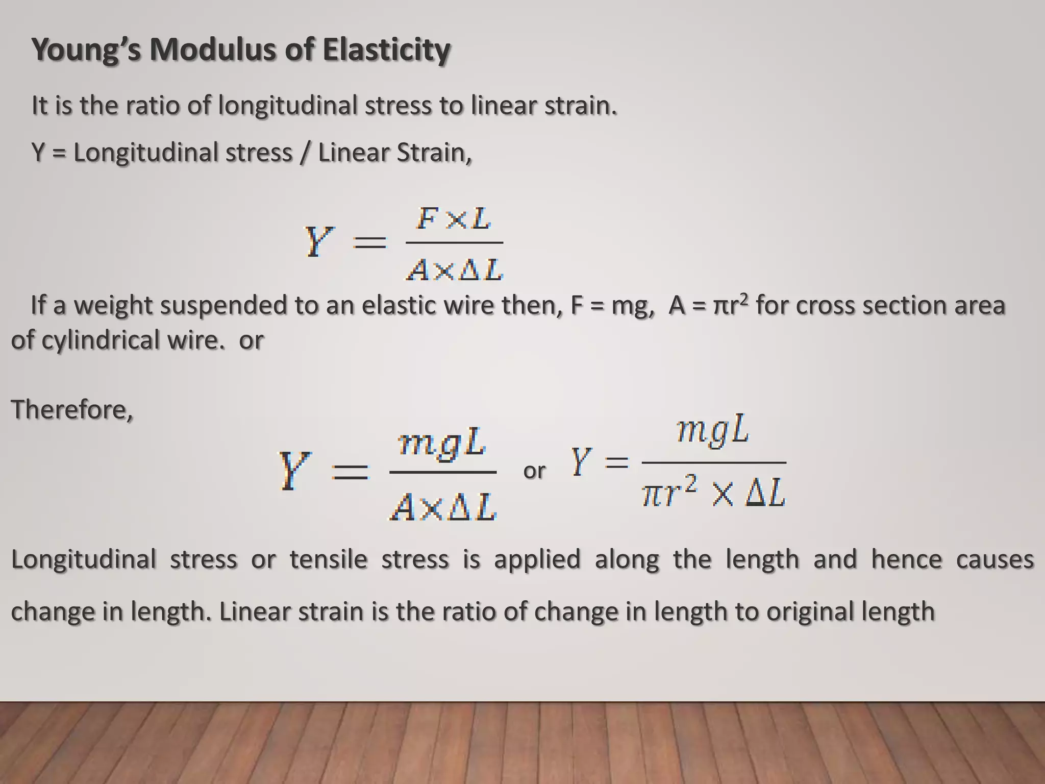 Introduction to Elasticity of materials | PPTX