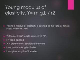 Elasticity Basic Physics - By Harshad Patil. - DMTC - Young Modulus | PDF