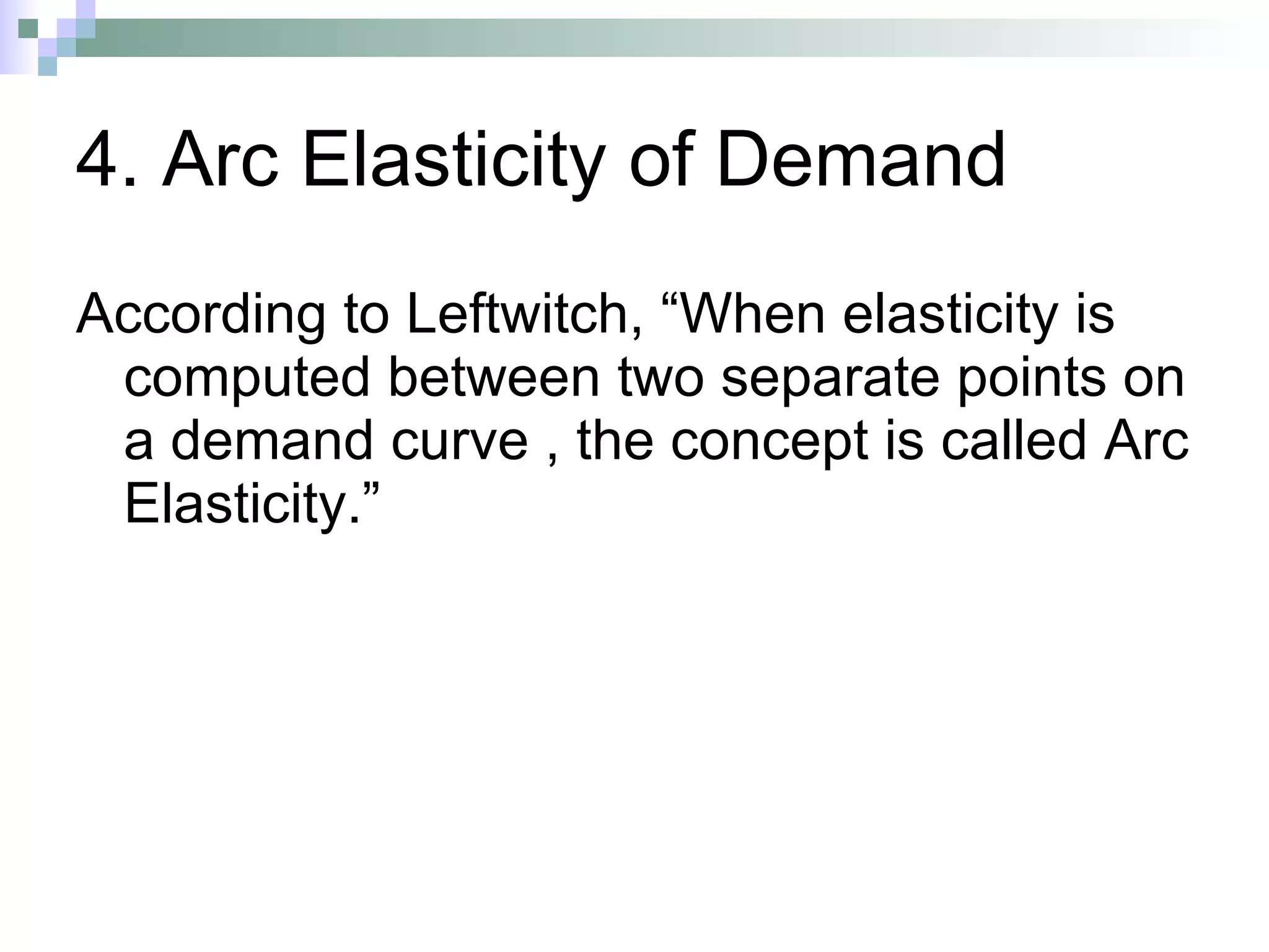 Elasticity Of Demand | PPT