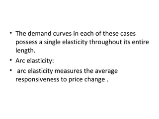 Elasticity of demand | PPT