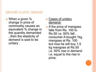 Elasticity of demand | PPTX