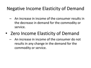 Elasticity of demand | PPTX