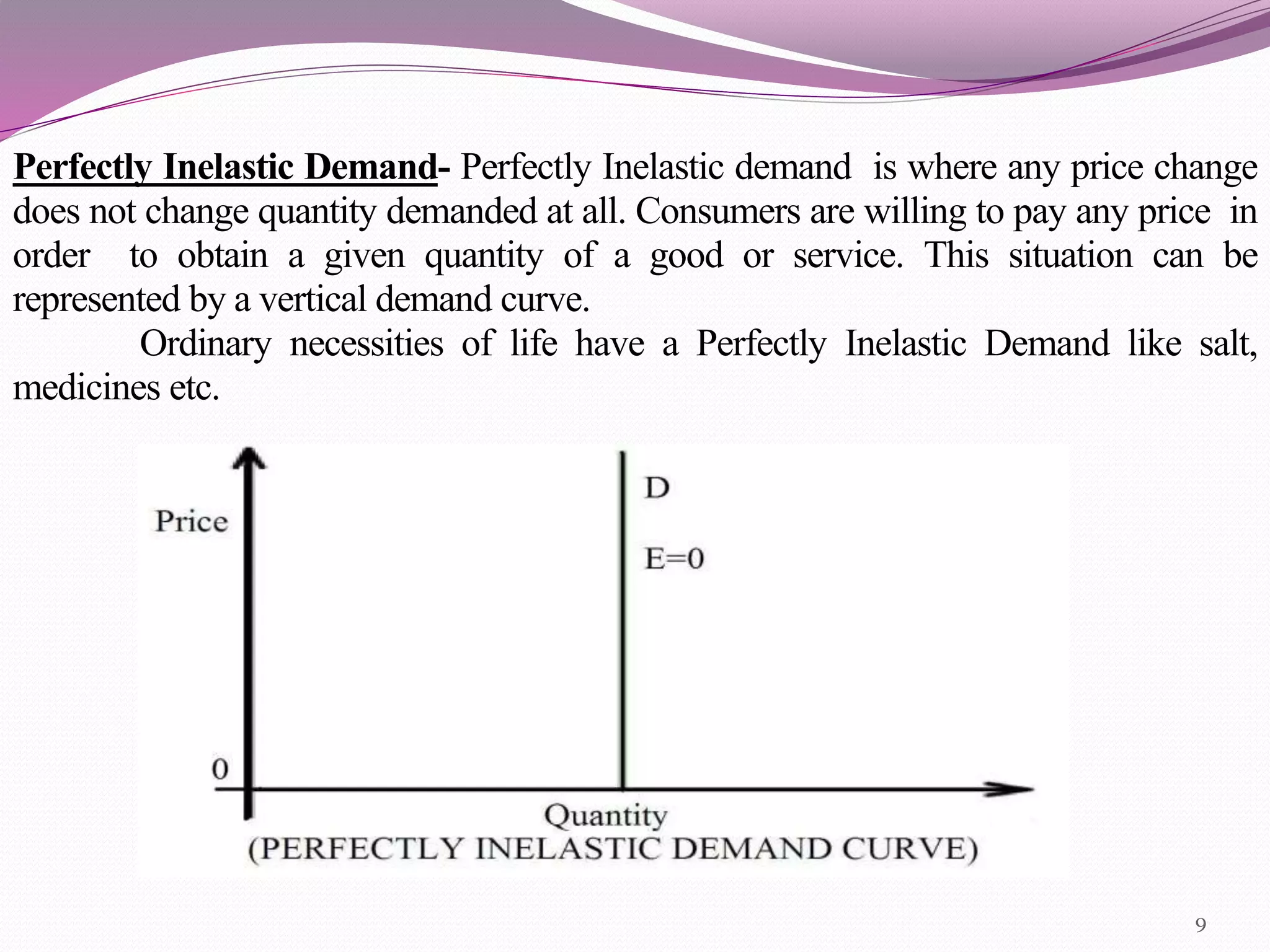 Elasticity of demand | PPTX
