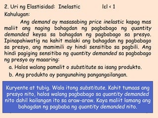 Elasticity of demand | PPTX