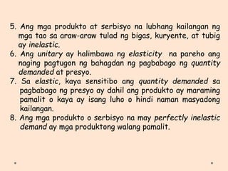 Elasticity of demand | PPTX