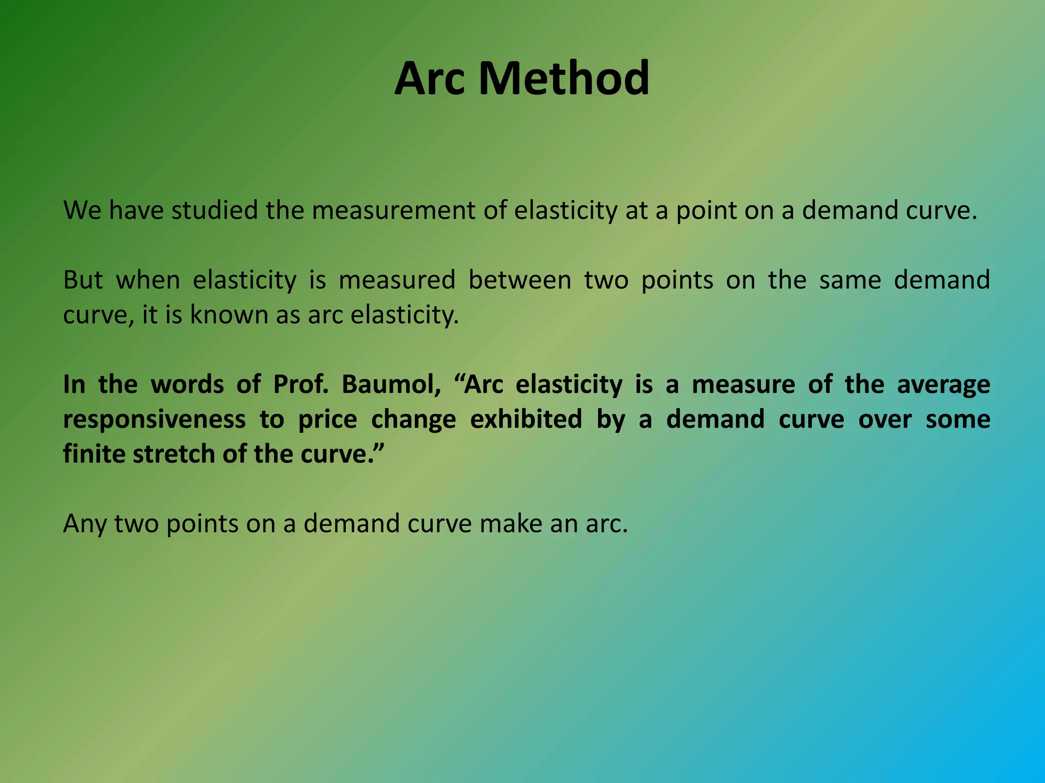 Elasticity of demand | PPTX