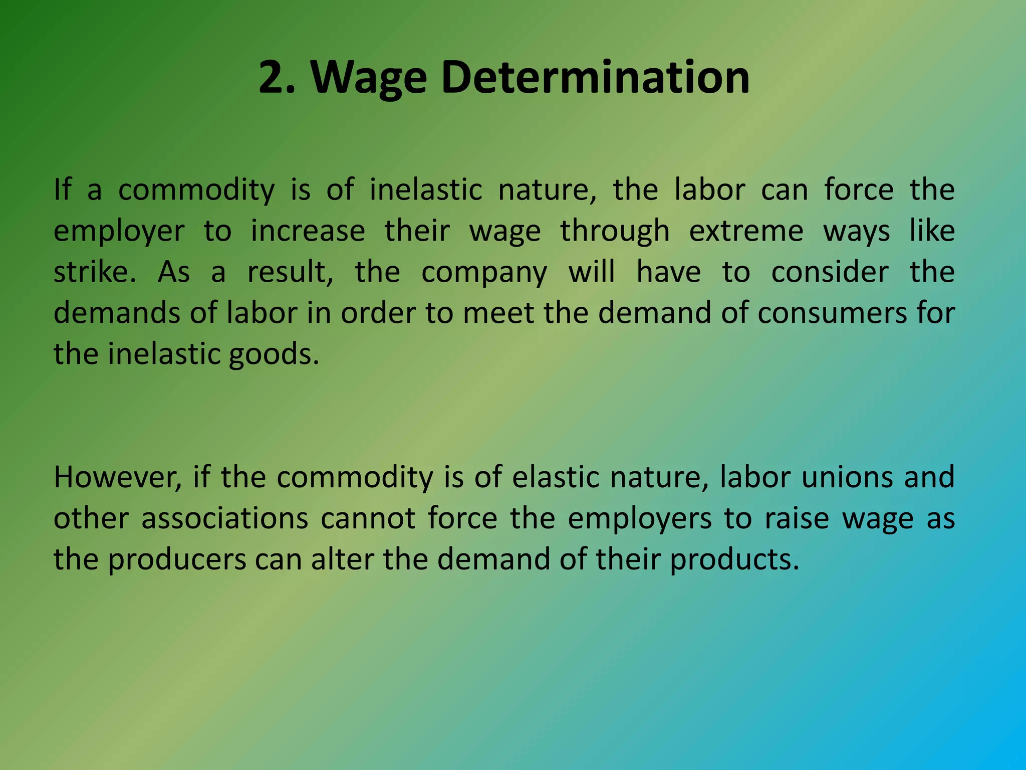 Elasticity of demand | PPTX