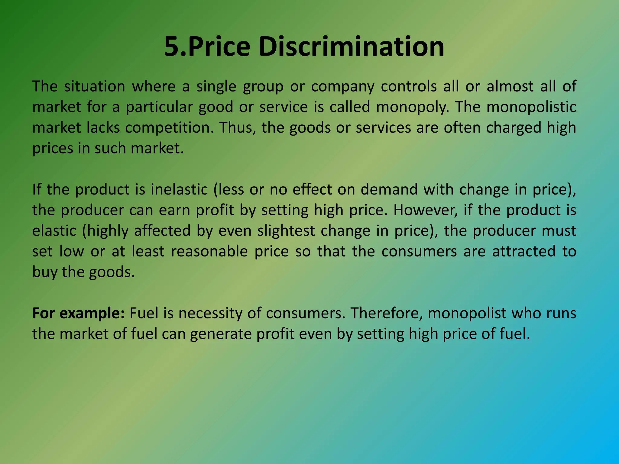 Elasticity of demand | PPTX