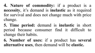 Elasticity of demand | PPTX