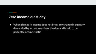 Elasticity of demand | PPTX