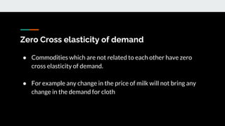 Elasticity of demand | PPTX