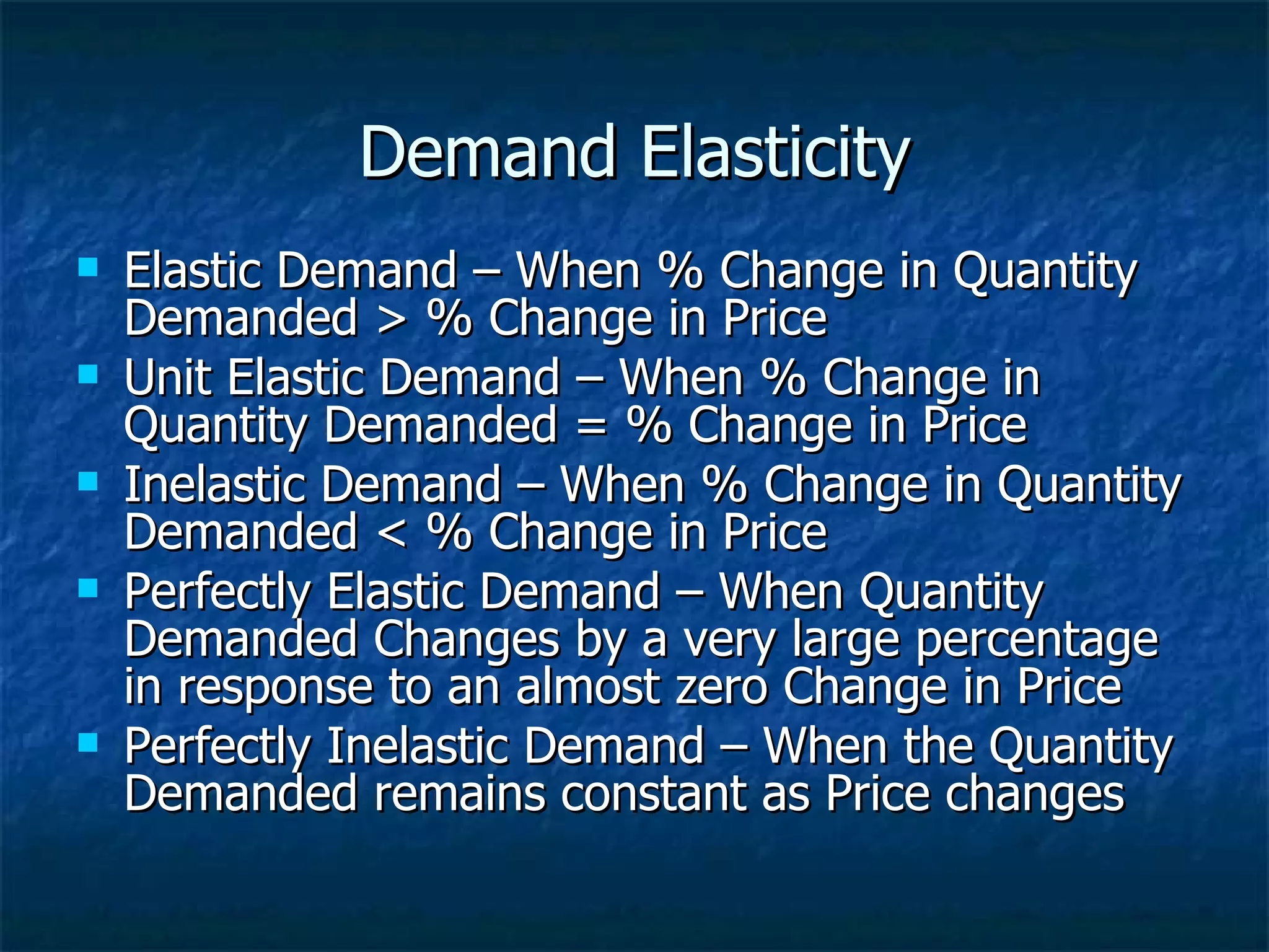 Elasticity Of Demand Sangam Kumar | PPT | Business | Business and Finance