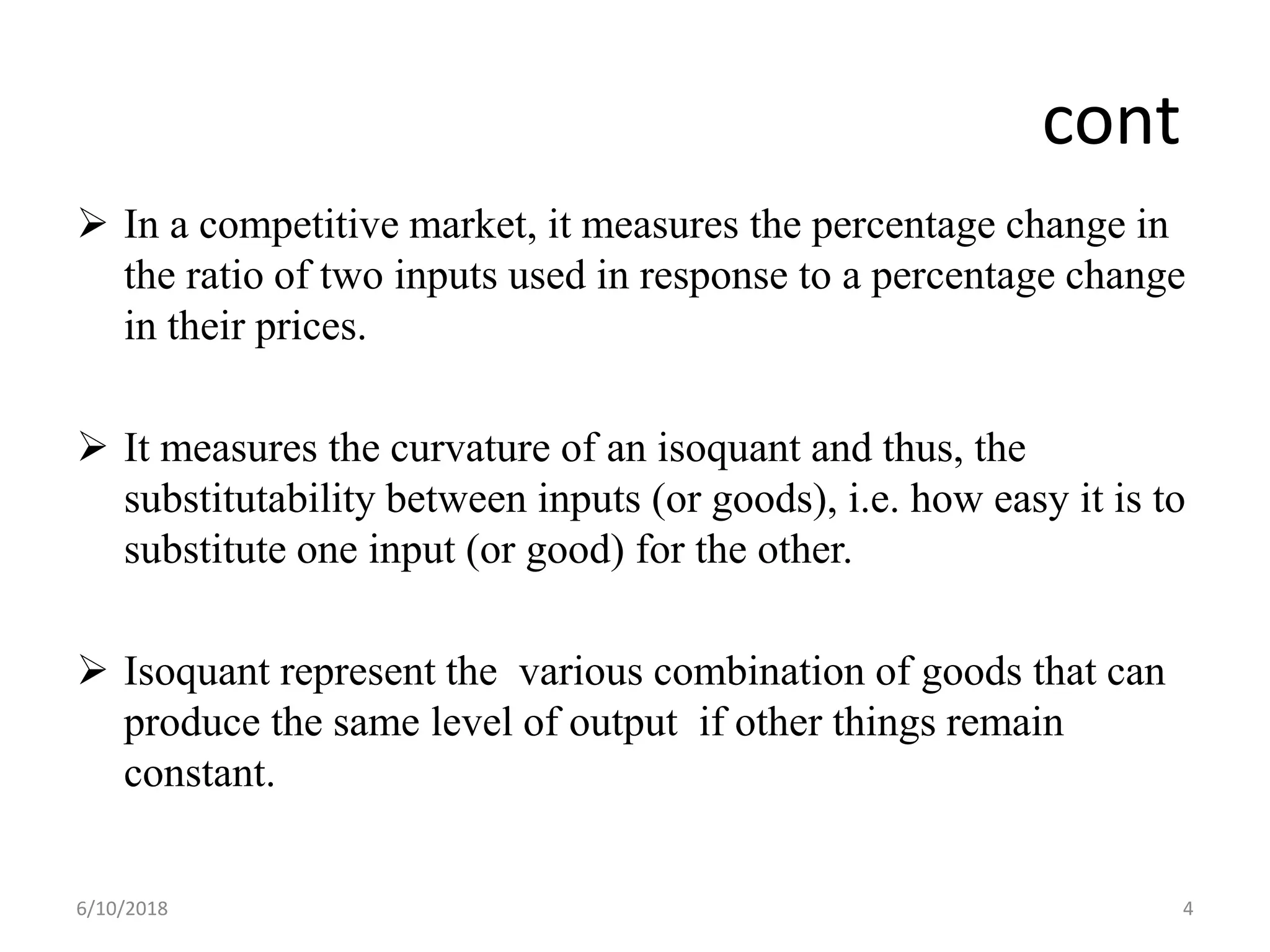 Elasticity of substitution | PPTX