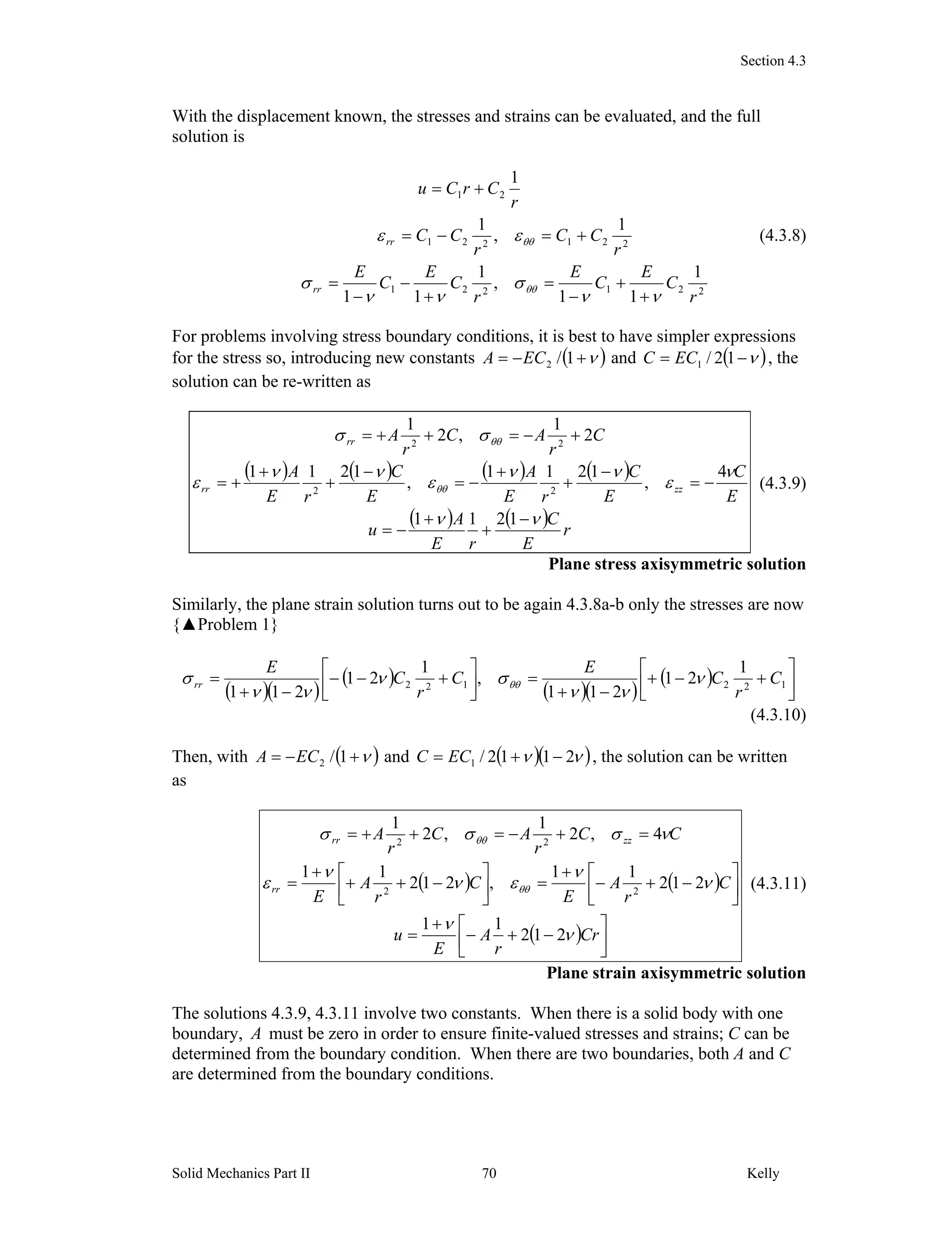 Elasticity Polars 03 Axisymmetric Pdf