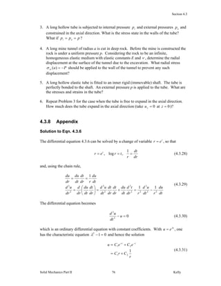 Elasticity polars 03_axisymmetric | PDF