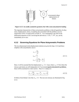 Elasticity polars 03_axisymmetric | PDF