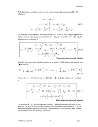 Elasticity polars 03_axisymmetric | PDF