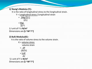 Elasticity PPT.pptx | Physics | Science