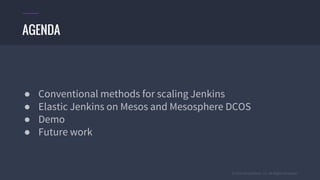 Elastic jenkins with mesos and dcos (2016 01-20) | PPT